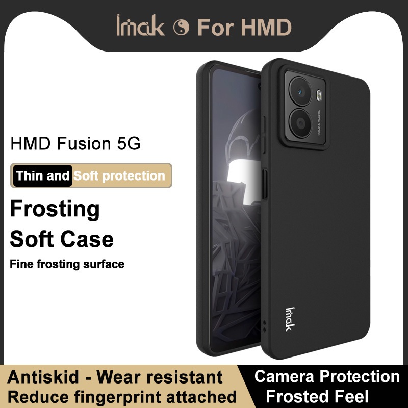 Imak HMD Fusion 5G Casing TPU Soft Simple Pure Color Ultra Thin Silicon ...