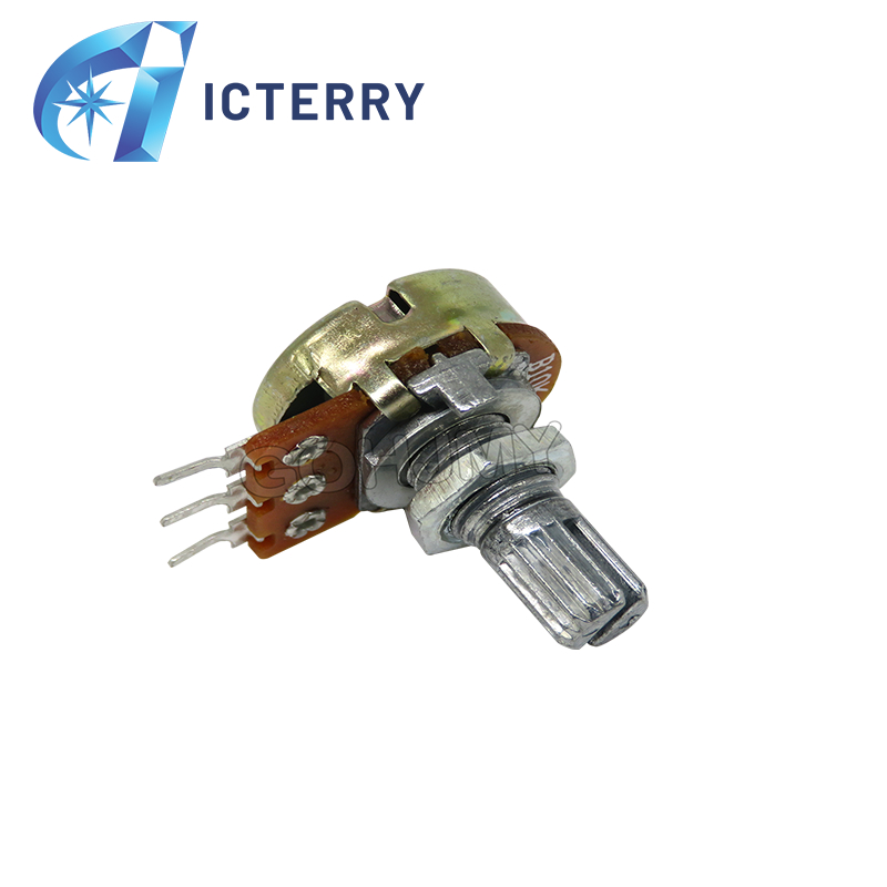 Wh148 B1K/2K/5K/10K/20K/50K/100K/250K/500K/1M Linear Potentiometer 15 ...