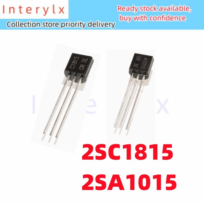 10 ชิ้น/ล็อตยี่ห้อใหม่ Low Power Triode C1815 A1015 2SC1815 2SA1015 In ...