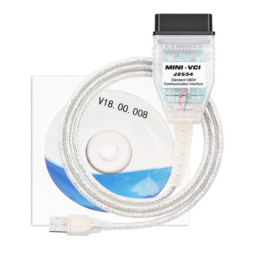 Mini VCI V18.00.008 Toyota TIS FT232RL Techstream J2534 Toyota V17 ...