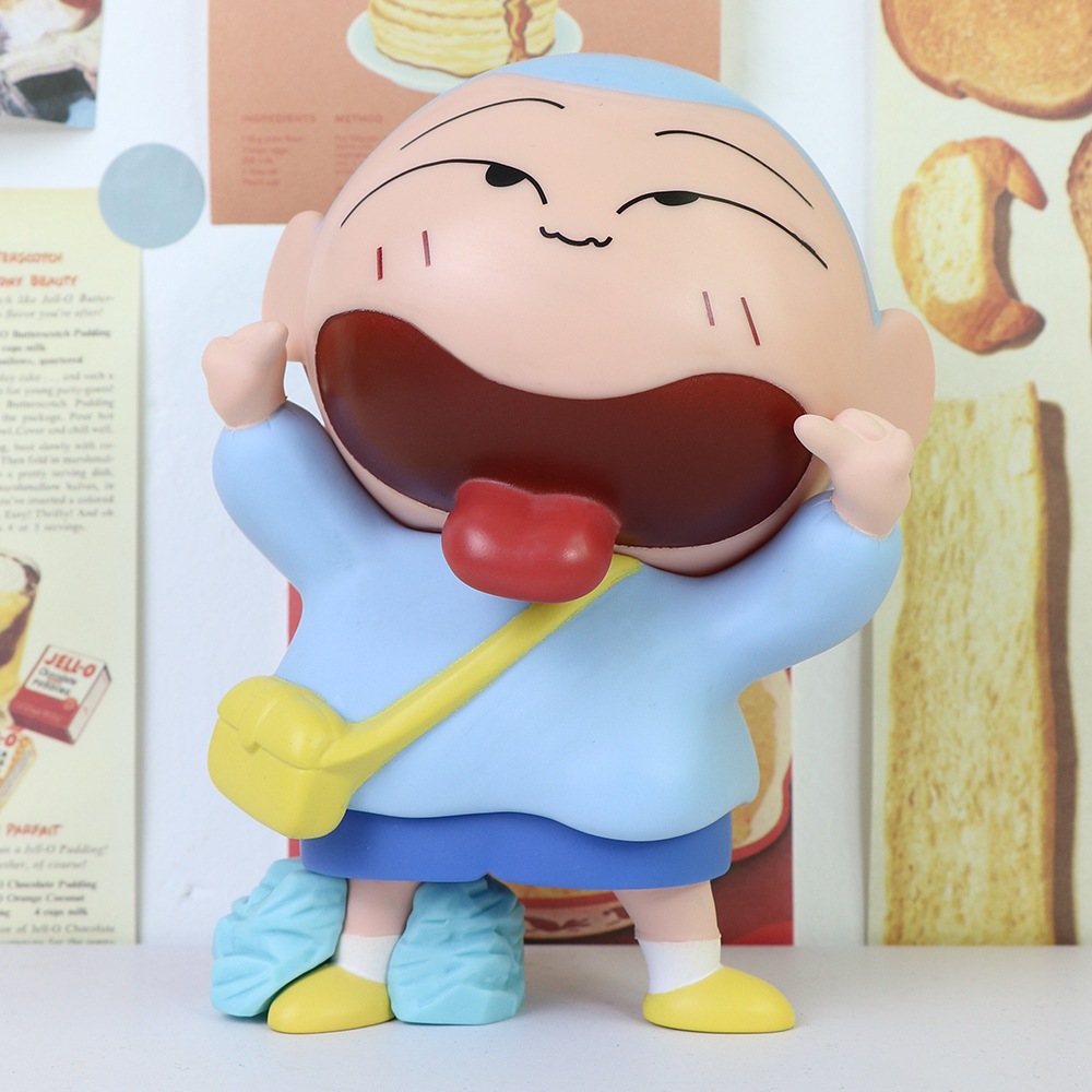 15.5 ซม.อะนิเมะ Yoshito Usui Crayon Shin-chan ตลก Face Satō Masao ...