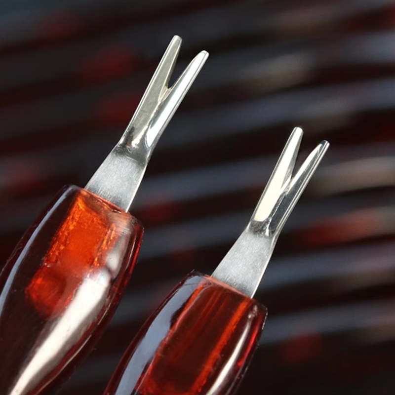 luxelinkStainless Steel Exfoliate Dead Skin Tool ด้ามพลาสติกอเนกประสงค์ ...