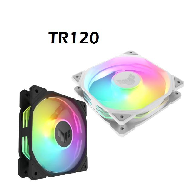 Asus TUF GAMING TR120 พัดลม 120 มม. PWM ARGB สําหรับเคสพีซีและเครื่อง ...