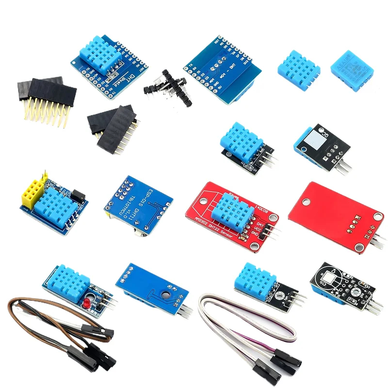 Dht11 โมดูลความชื้นอุณหภูมิ WiFi Node โมดูล mini เซ็นเซอร์ความชื้น ...