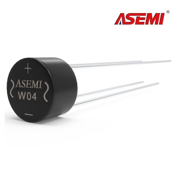 20PCS W04 Bridge Rectifier 1A 400V ยี่ห้อใหม่ ASTMI | Shopee Thailand