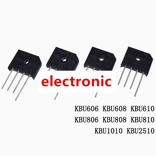 Rectifier KBU606 KBU608 KBU610 KBU806 KBU808 KBU810 KBU1010 KBU2510 ...