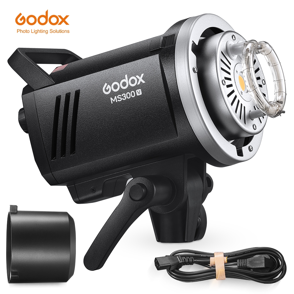 Godox-flash Studio LED 200W MS200V 300W MS300V, Integrated 2.4G ...