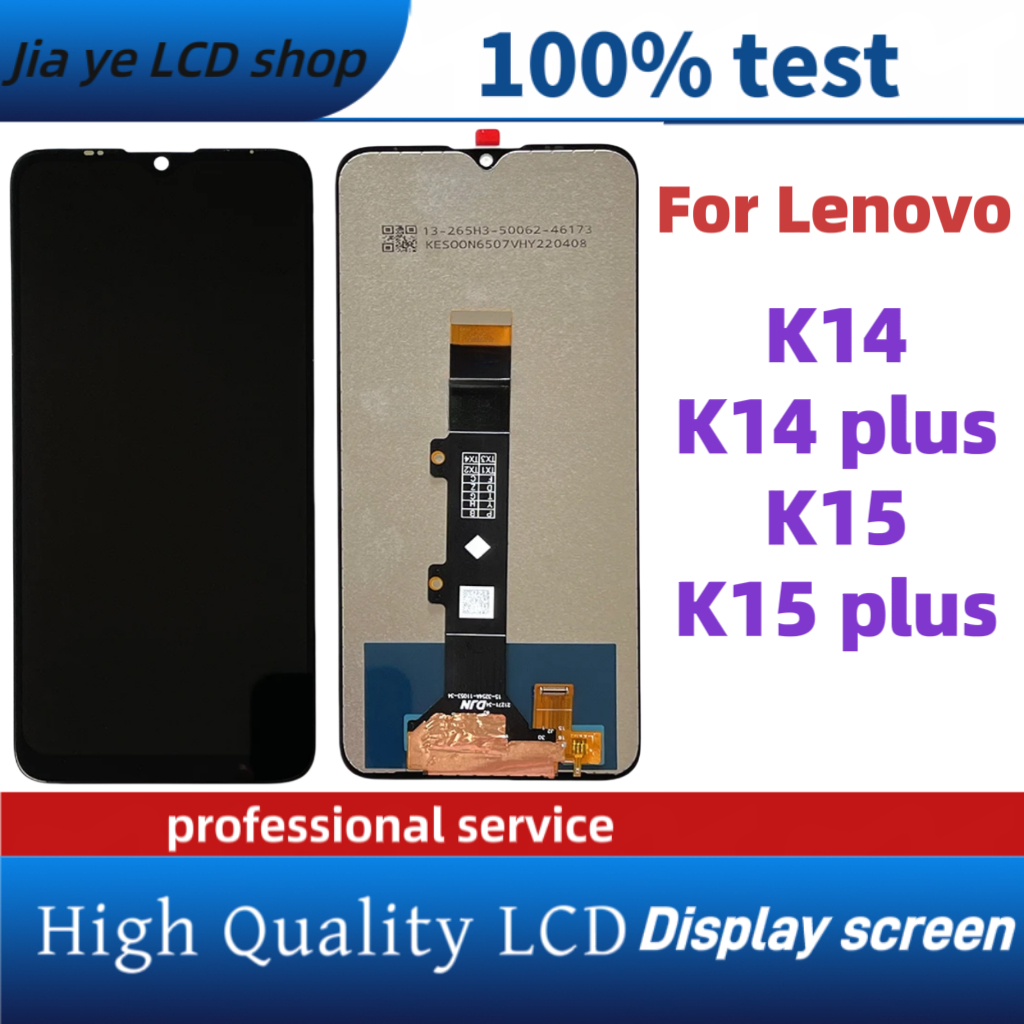 สําหรับ Lenovo K14 K14 Plus K15 K15 Plus จอแสดงผล LCD หน้าจอสัมผัส ...