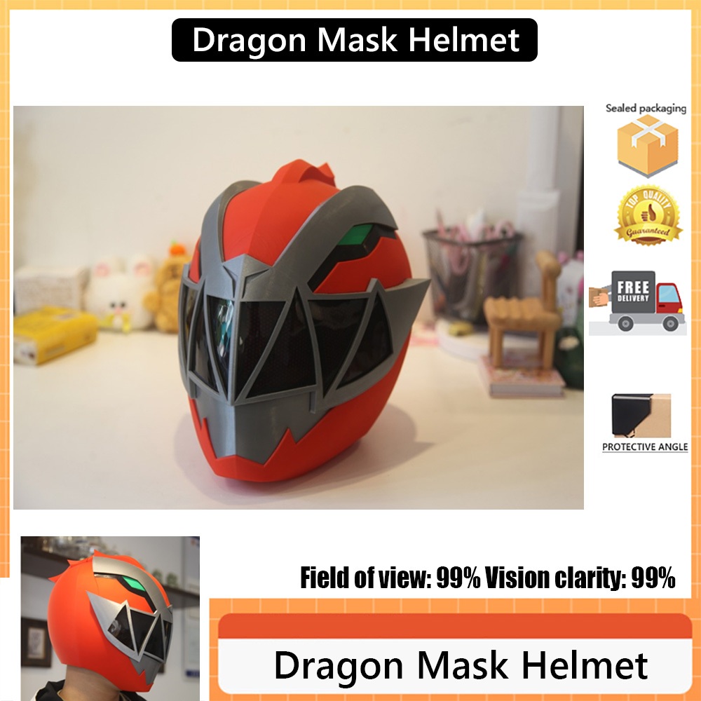 Dragon Mask Helmet Knight Dragon Squadron Dragon Rider หน้ากากมังกร ...