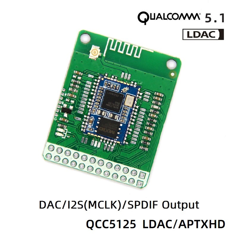 Ldac lossless QCC5125 บลูทูธ 5.1 Qualcomm APTX/APTXLL/APTXHD ถอดรหัส ...