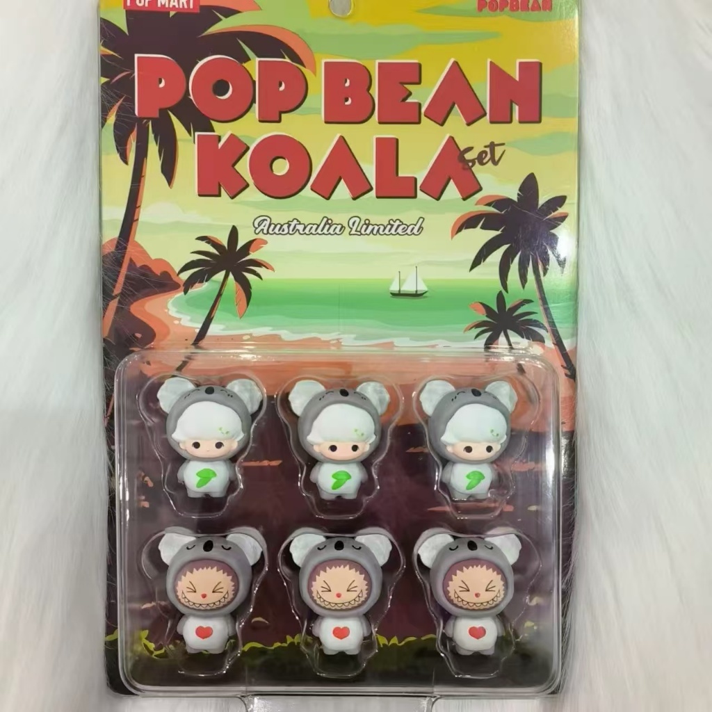 Popmart POP BEAN Australia Limited Edition Cute Pellets LABUBU DIMOO ...