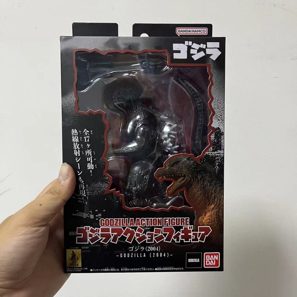 Bandai Ready Stock Godzilla Super Movable-Godzilla 2004 17 ฟิกเกอร์ ...