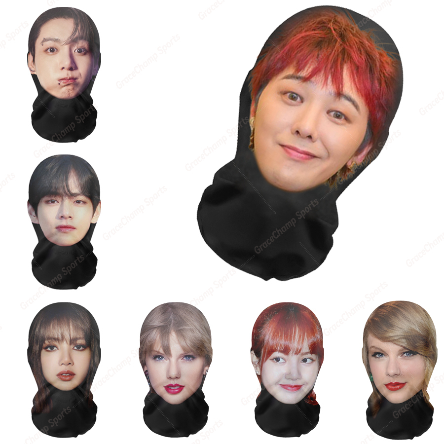 Gdragon ตลก 3D Full Face Mask Visible Celebrity Mask Diddy Taylor ...