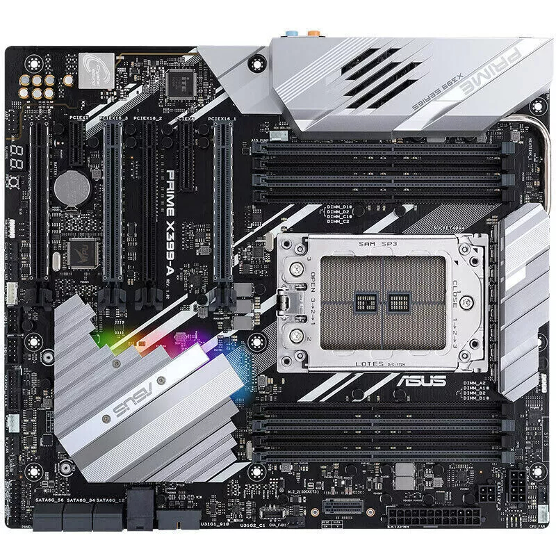 Asus PRIME X399-A MotherBoard E-ATX DDR4 รองรับ AMD Ryzen 1920X CPU ...