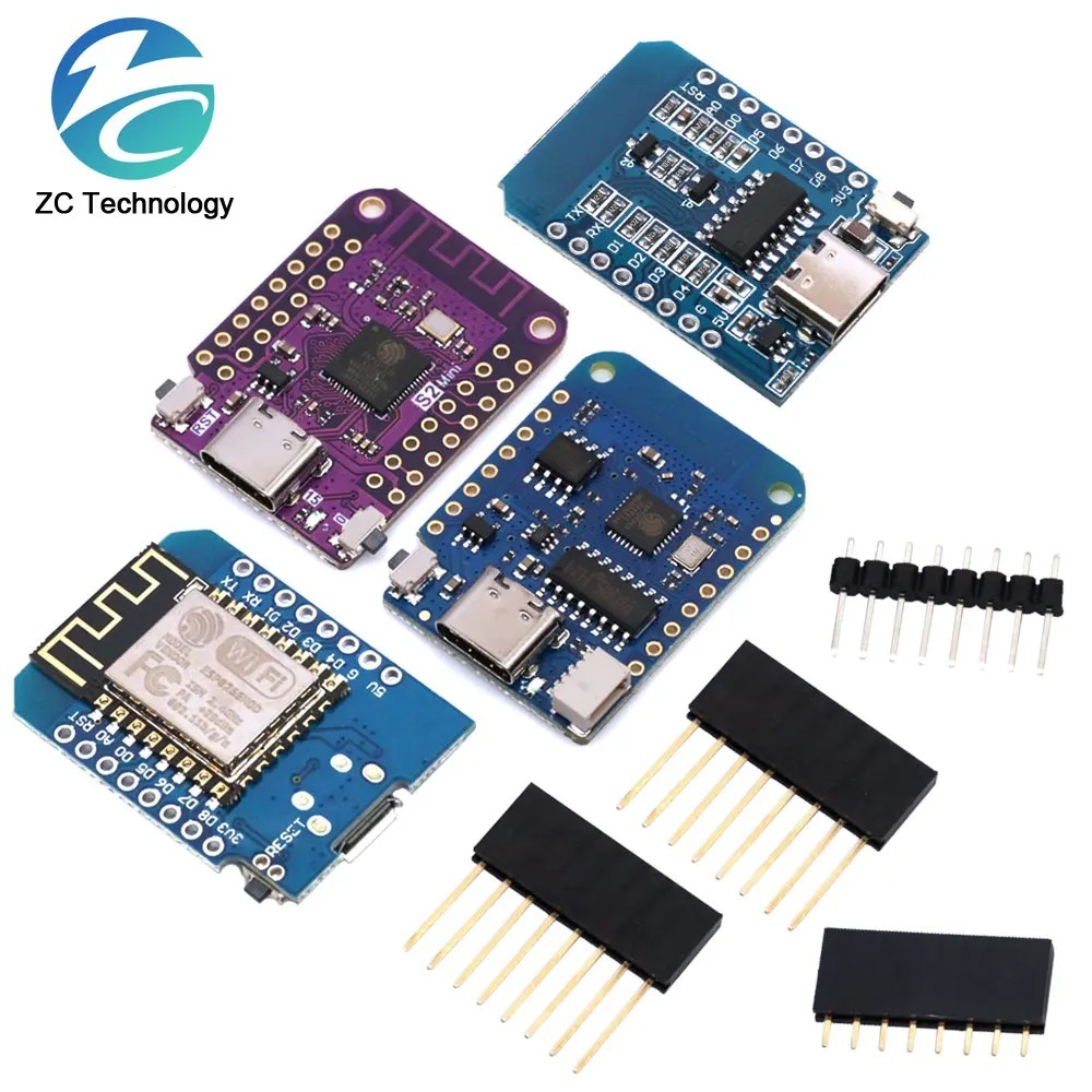 D1 S2 Mini ESP8266 ESP-12 ESP-12F CH340G CH340 V2 USB WeMos WIFI ...