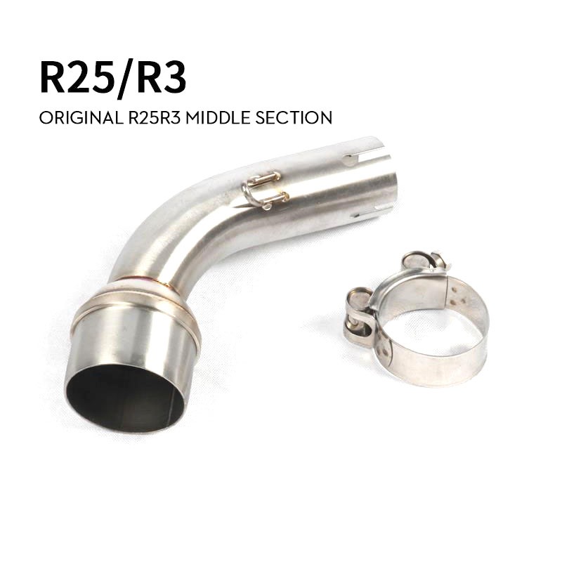 สําหรับ YAMAHA YZF R3 R30 R25 2013-2016 รถจักรยานยนต์ไอเสียรถ ...