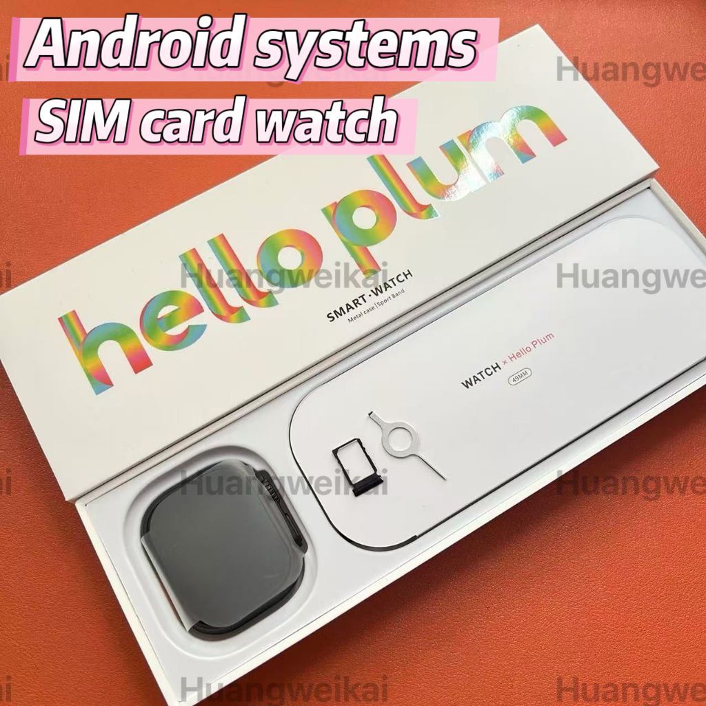 ระบบ Android smart watch Hello watch 4+ WIFI 2025 AMOLED 4G SIM call ...