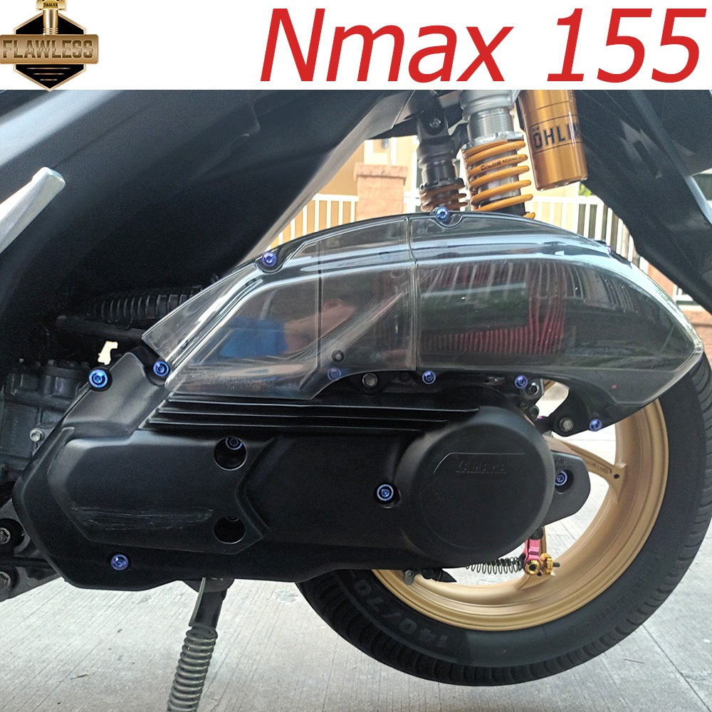 Flawlessti Yamaha Nmax 155 V1 V2 Gr5 Titanium Bolt ดิสก์เบรกหน้า ...