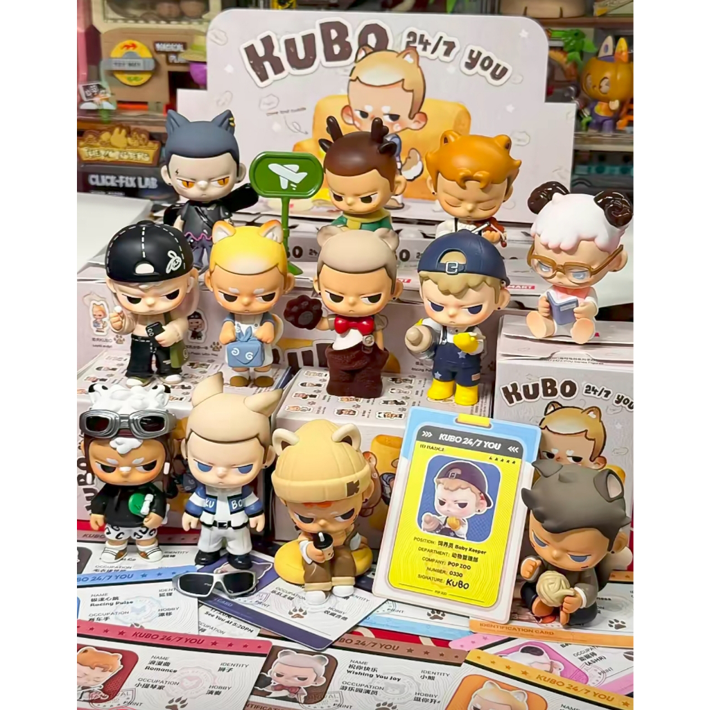 Popmart kubo Space kubo ของแท้24/1คุณทุกช่วงเวลา Series ของเล่นศิลปะ ...