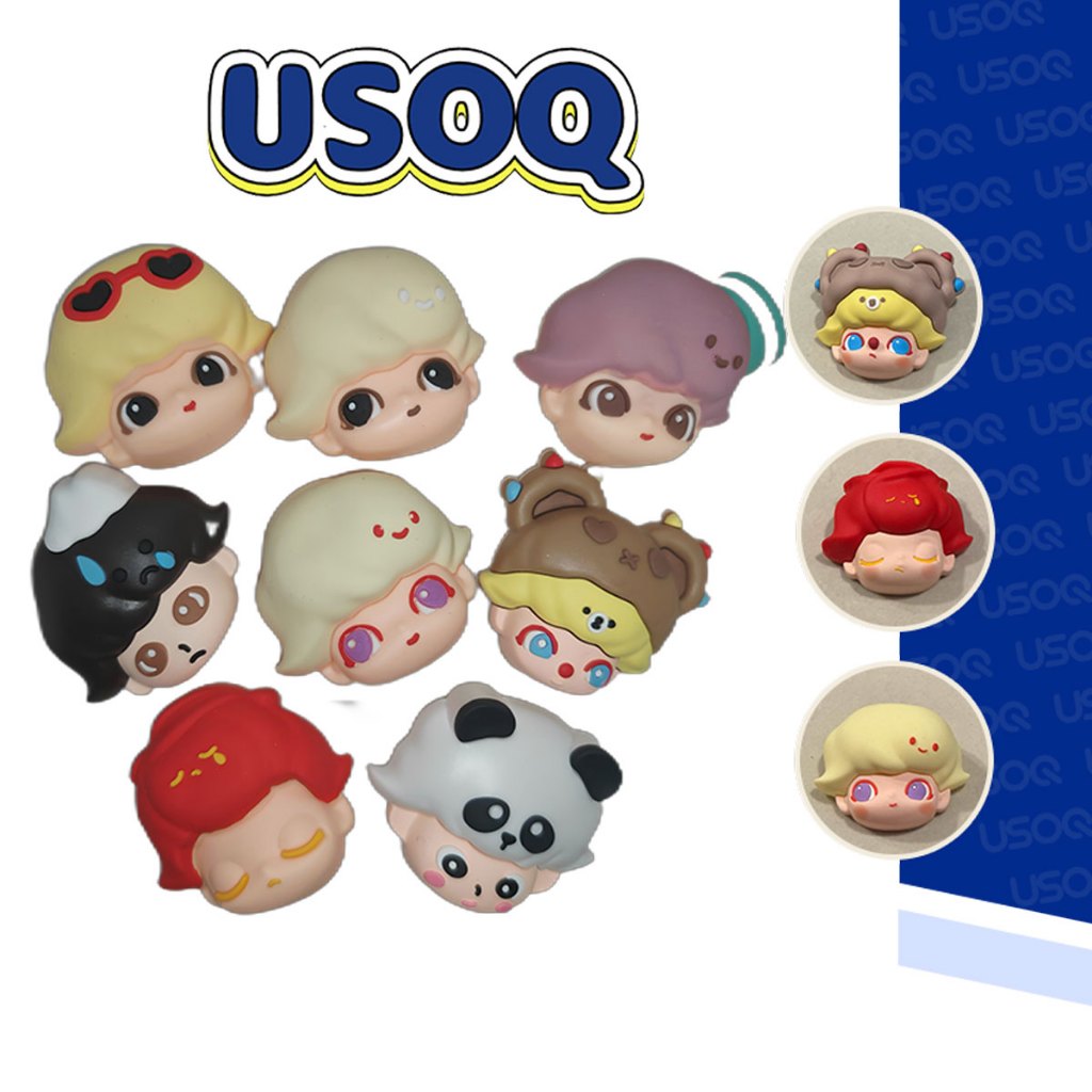 USOQ Shoe Charm for Crocs Jibit การ์ตูน POP MART Cave รองเท้าหัวเข็มขัด ...