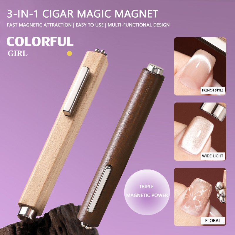 3-in-1 Cigar Magic Magnet พร้อมส่งแท่งแม่เหล็กดูด2ขนาด 1ชิ้น แม่เหล็ก ...