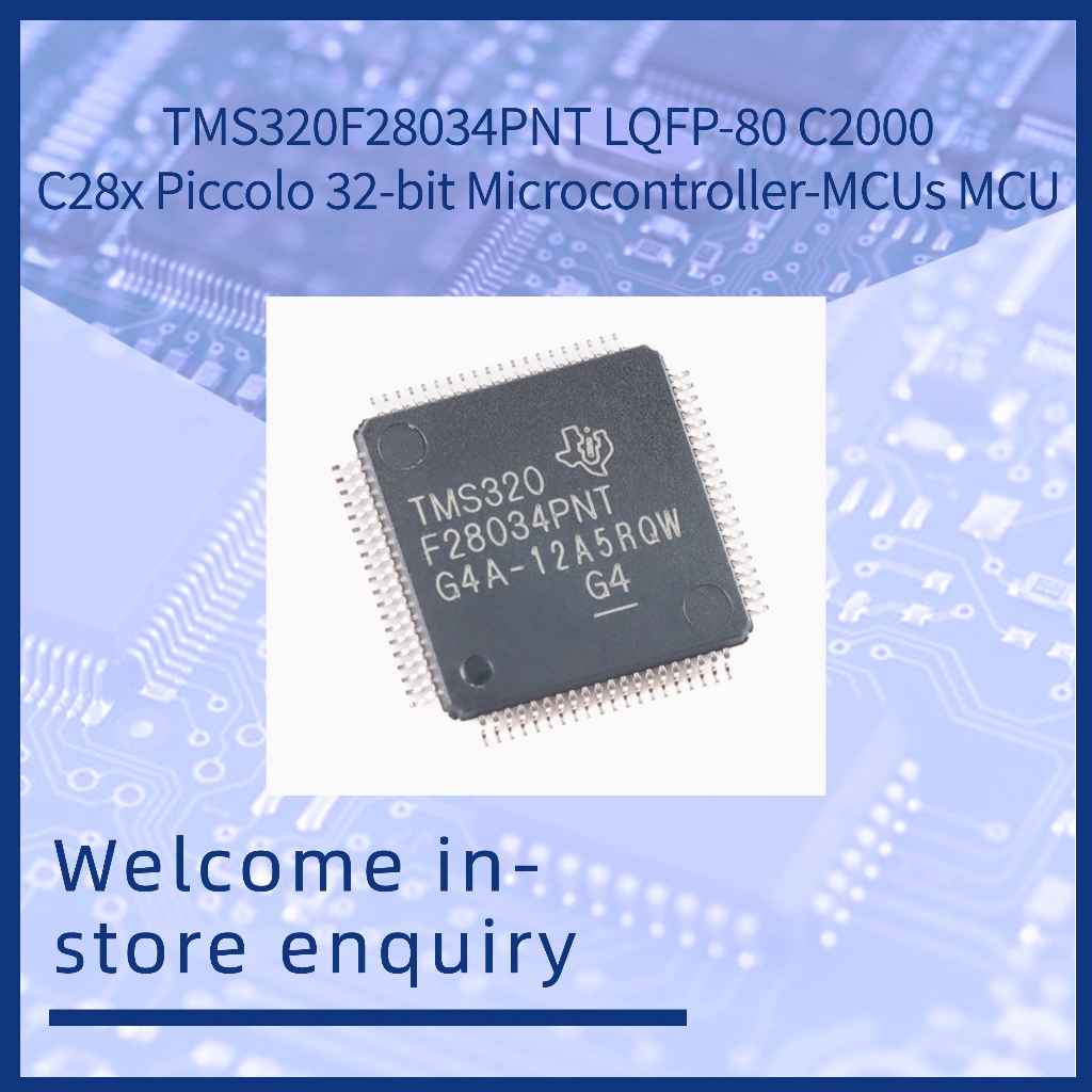 ใหม่ TMS320 TMS320F28034PNT LQFP-80 C2000 C28x Piccolo 32 บิต Microcontroller-MCUs MCU | Shopee ...