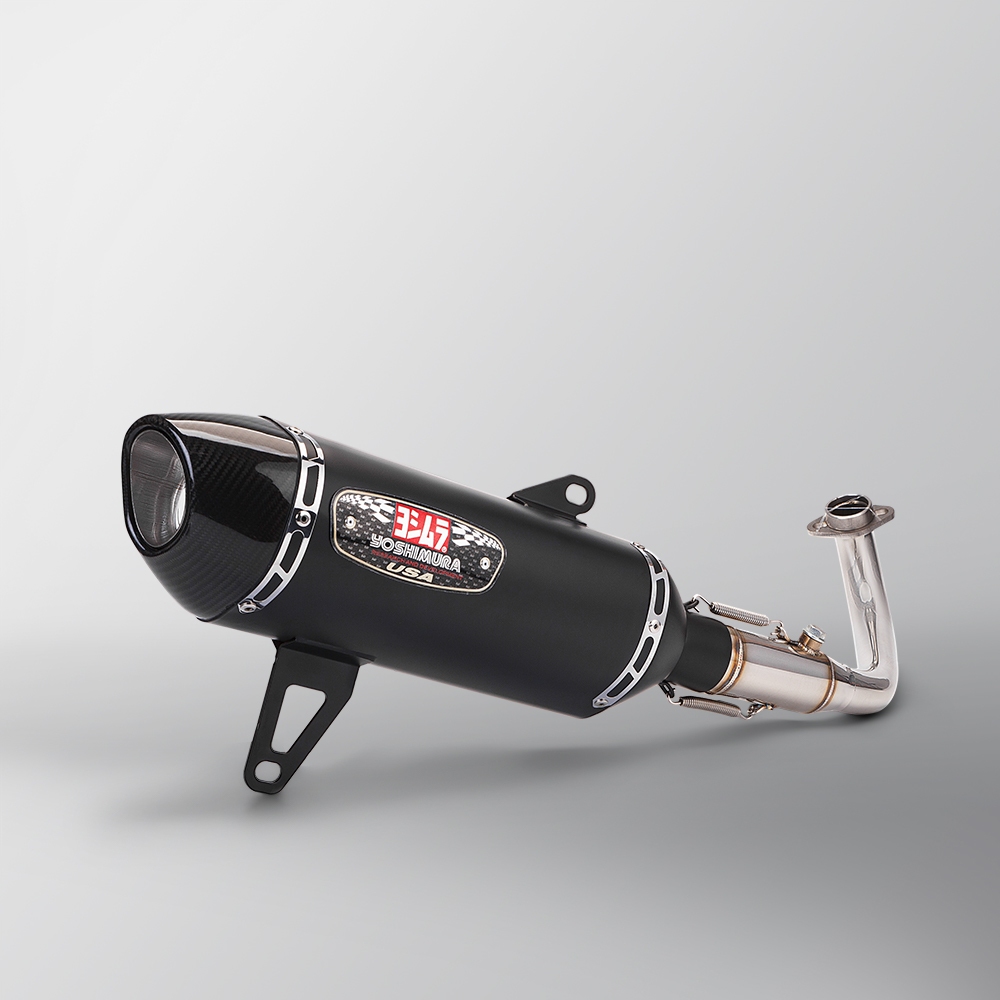 Xmax 300 XMAX 250 ระบบเต็ม Escape Slip On คาร์บอนไฟเบอร์ R77 Yoshimura ...