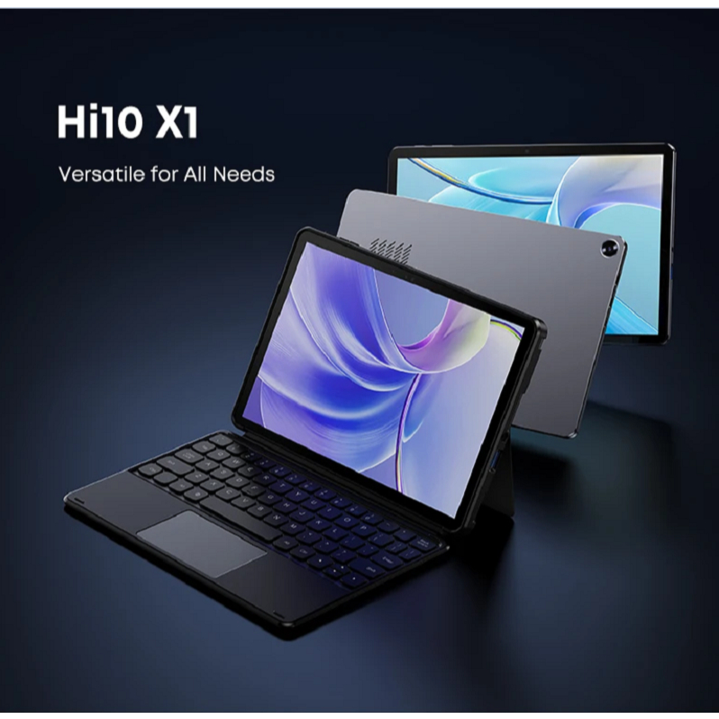 Chuwi Hi10 X1 แท็บเล็ตแล็ปท็อป 2 IN 1 8GB DDR5 256GB SSD,Intel N100 UHD กราฟิก, 10.1 "หน้าจอ LCD ...