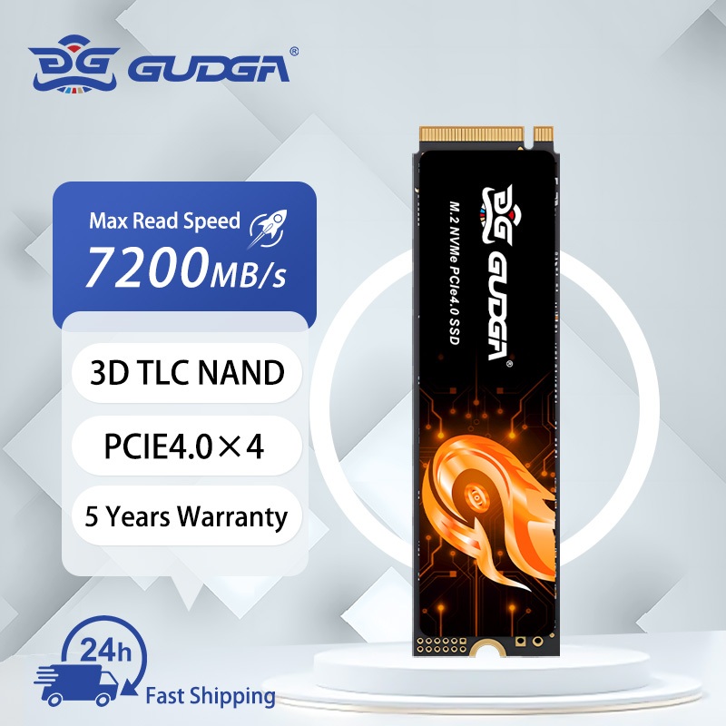 Gudga M2 NVMe SSD 1TB 2TB Gen 4.0 SSD Solid State Drive M2 SSD M.2 NVMe ...
