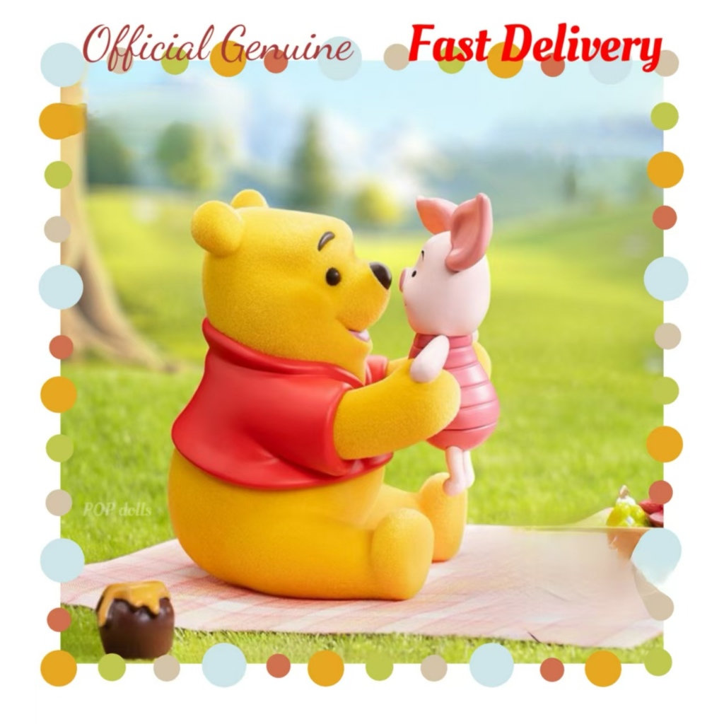 ของแท้ Disney carefree Winnie the Pooh series กล่องตาบอดของเล่นของขวัญ ...