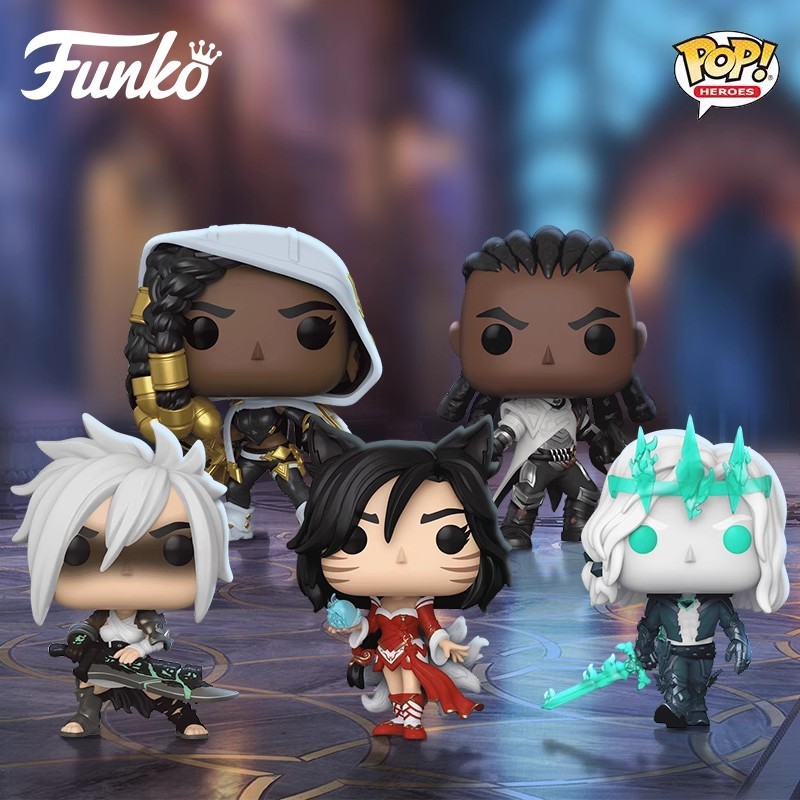Funko Pop ของแท้ League of Legends Ahri/The Ruined King/Senna/Lucian ...