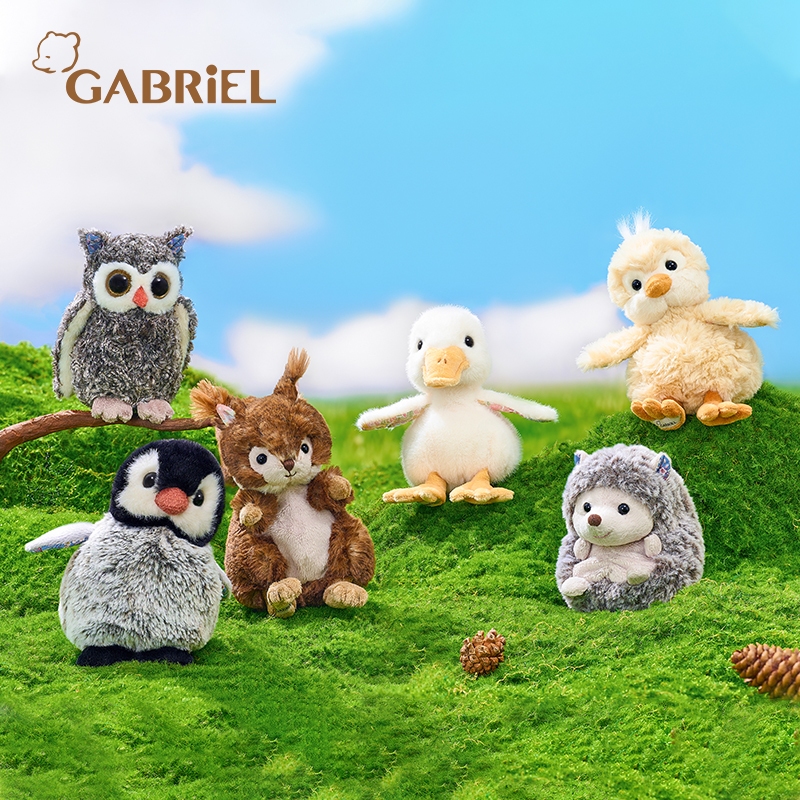 [เปิดตัวใหม่] Gabriel Chicken Duck Hedgehog Squirrel Owl Penguin Plush ...