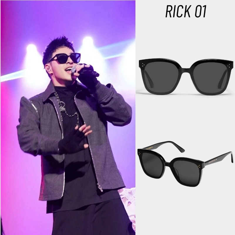 Rick 01 GEN MONSTE แว่นกันแดดอะซิเตทกรอบสี่เหลี่ยม UV400 [3001 ...