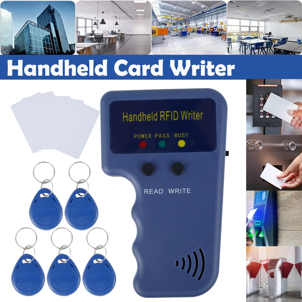125KHz เครื่องอ่านการ์ด Rfid เขียนคีย์การ์ด อ่าน / เขียน พร้อมบัตรทำ ...
