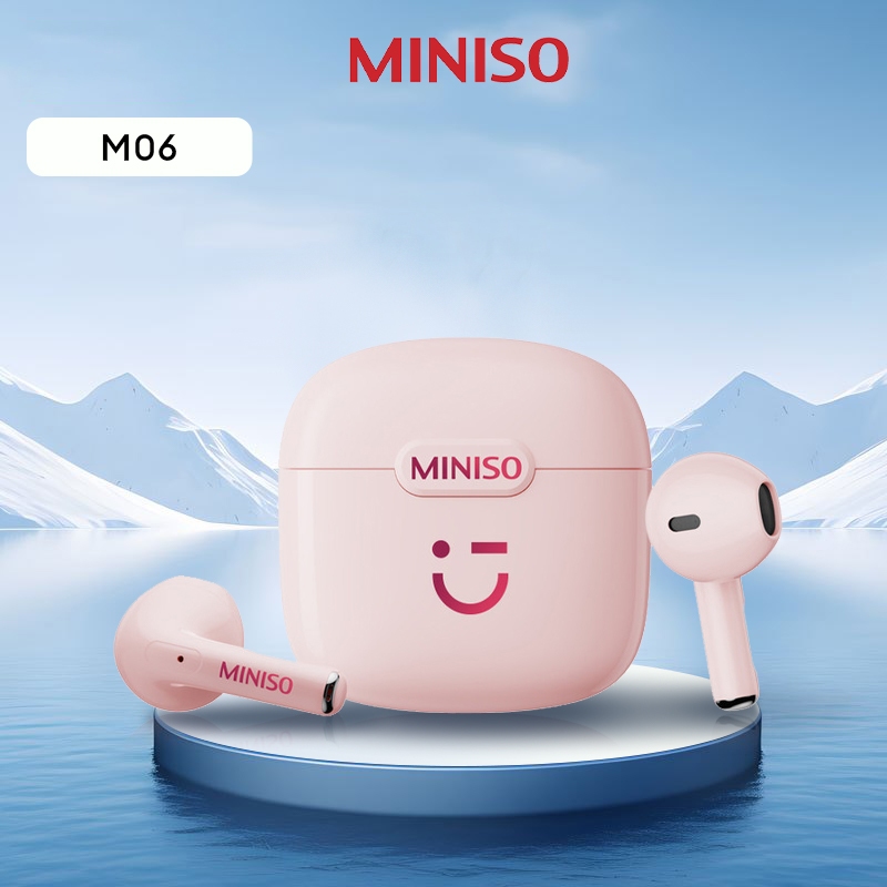 Miniso M06 หูฟังไร้สาย ENC HD ลดเสียงรบกวนการโทรชุดหูฟังระบบสัมผัส ...