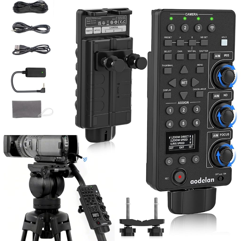 Wireless/wired Remote Commander Lanc Camera Zoom Controller แทนที่ Sony ...