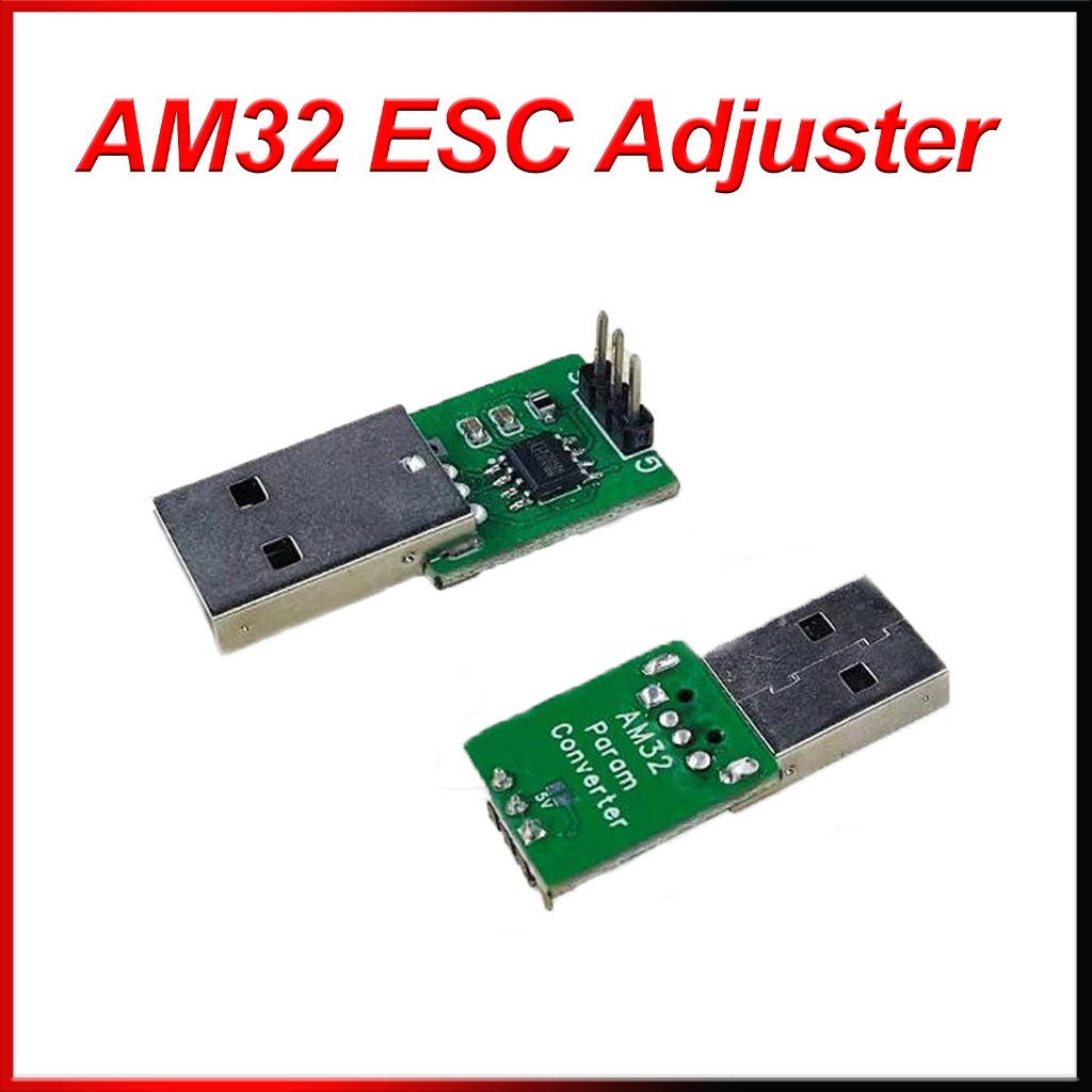 Am32 ESC Electric Tuning Parameter Adjuster และการ์ดการเขียนโปรแกรมเหมาะสําหรับ RC รุ่นยานพาหนะ ...