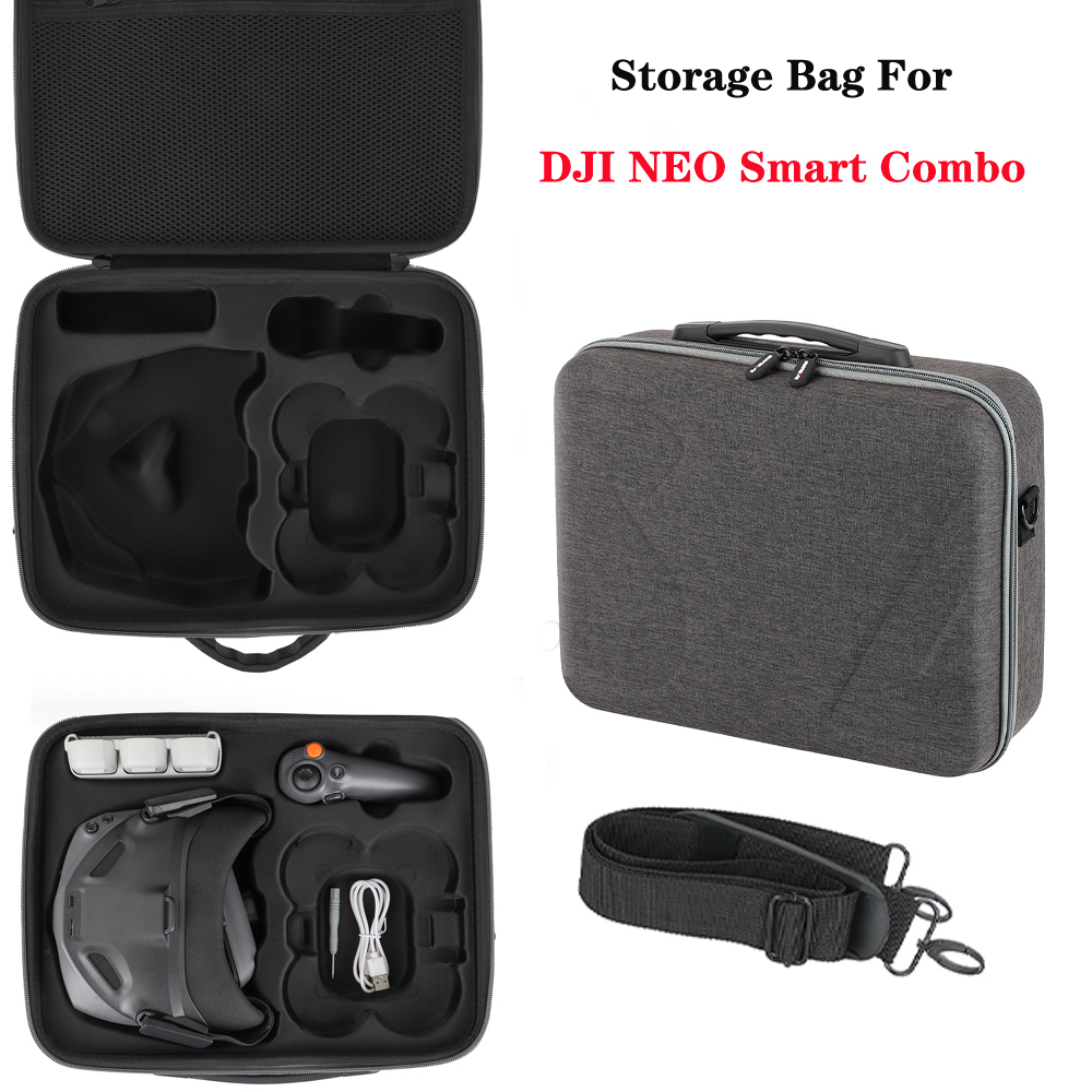 สําหรับ DJI NEO แบบพกพาแว่นตา 3 Fly Smart Combo ขนาดใหญ่ ...