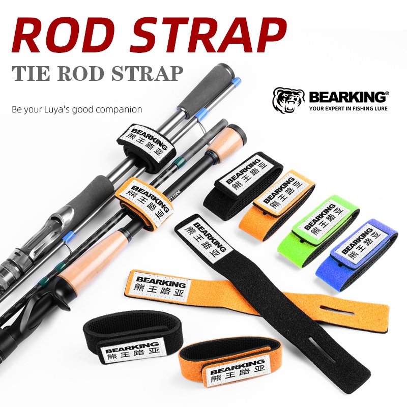 Bearking Lure Rod Strap Velcro Tie Rod Strap Wrap Rod Strap ความ ...