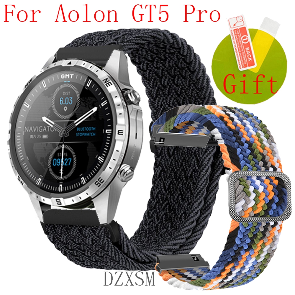 ฟิล์ม Aolon GT5 Pro สาย สายรัดถักแบบยืดหยุ่นสําหรับ Aolon GT5 Pro ...