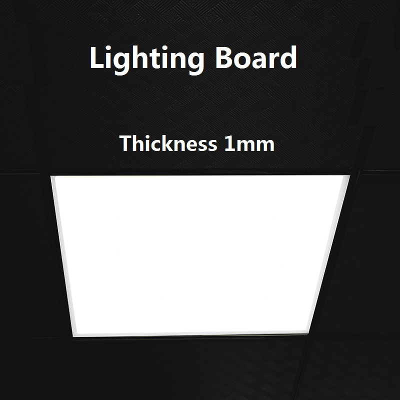 แผงโป๊ะโคมไฟหนา 1 มม.Diffusion Board Frosted Transparent Board แผ่นไฟอะ ...