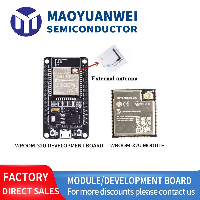 2pcs ESP8266 Serial Port to wifi รีโมทคอนโทรลไร้สายโมดูล wifi ESP-12E ...
