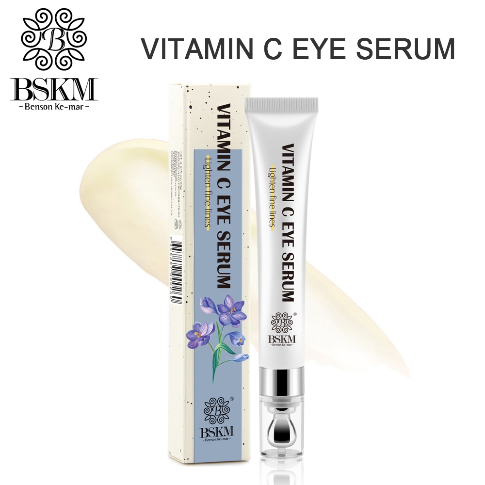 BSKM Vitamin C Eye Cream วิตามินซี อายครีม ขจัดความหมองคล้ำ ลบริ้วรอย ...