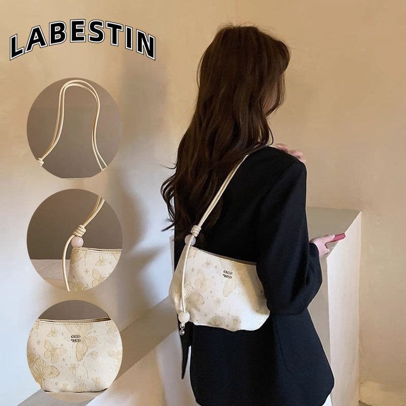 LABESTINกระเป๋าผีเสื้อน่ารักสดอินเทรนด์กระเป๋าสะพายความจุขนาดใหญ่ ...