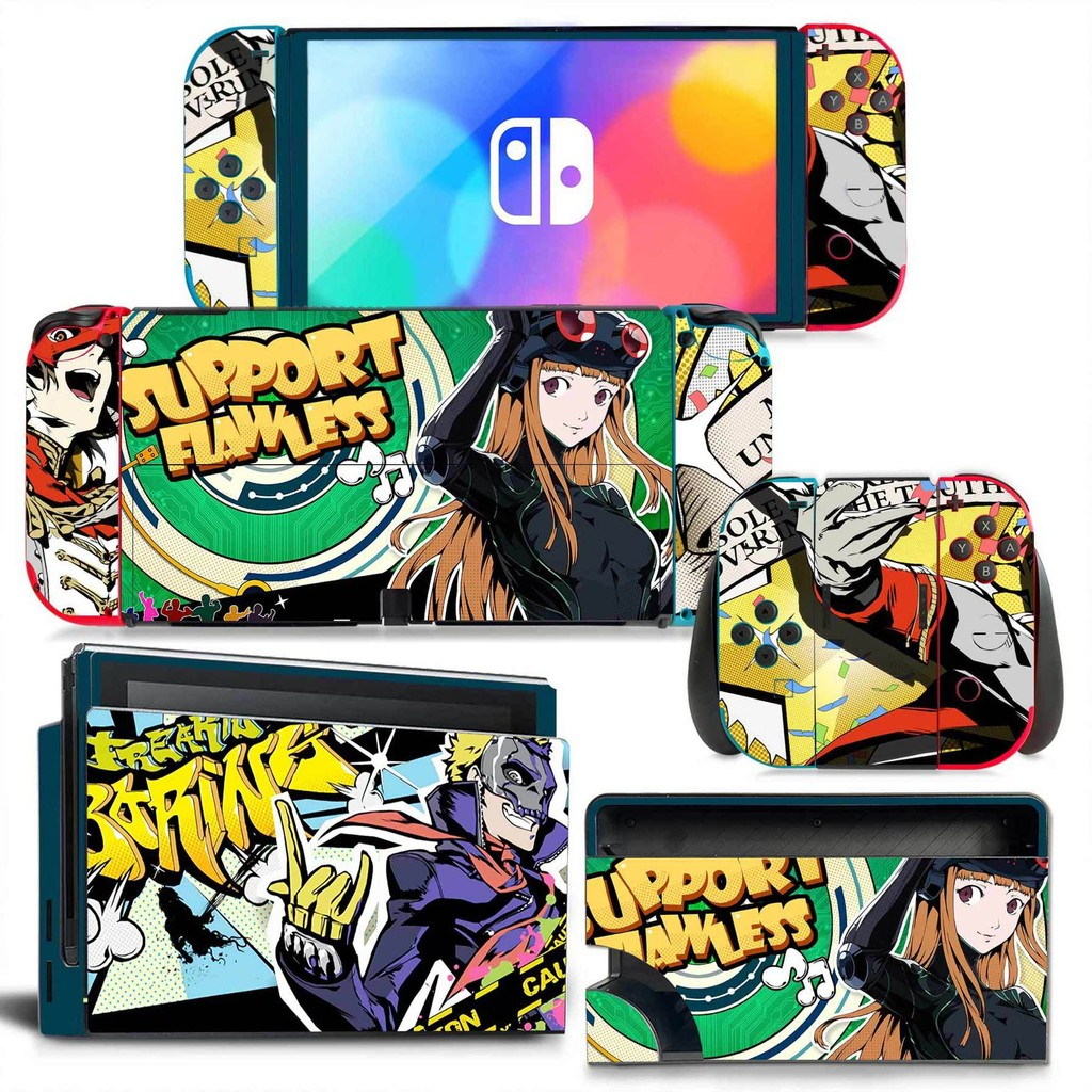 สติกเกอร์ป้องกันสวิตช์ oled มีให้สําหรับ Switch oled, Switch oled ...