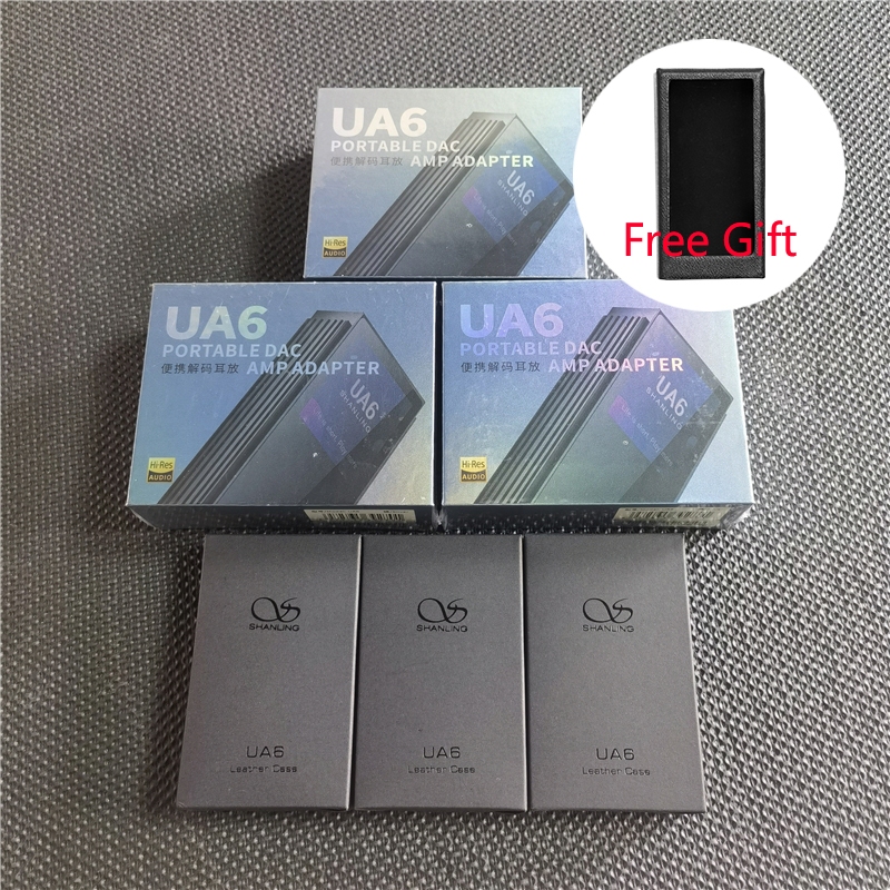Shanling UA6 ถอดรหัสแบบพกพา USB TYPE-C DAC CS43131 หูฟังเครื่องขยายเสียง AMP | Shopee Thailand