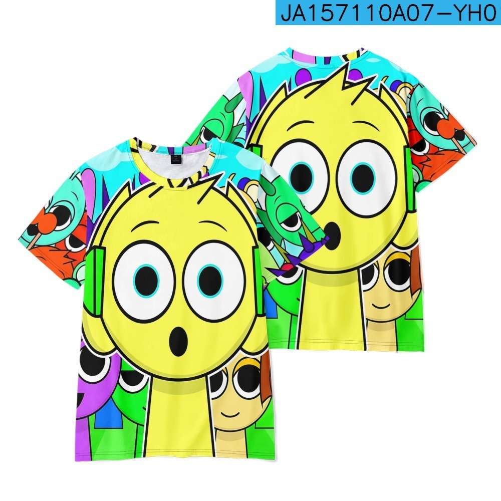 Sprunki incredibox t-shirt Zoonomaly เสื้อยืดแขนสั้นผ้าฝ้ายแท้ | Shopee ...