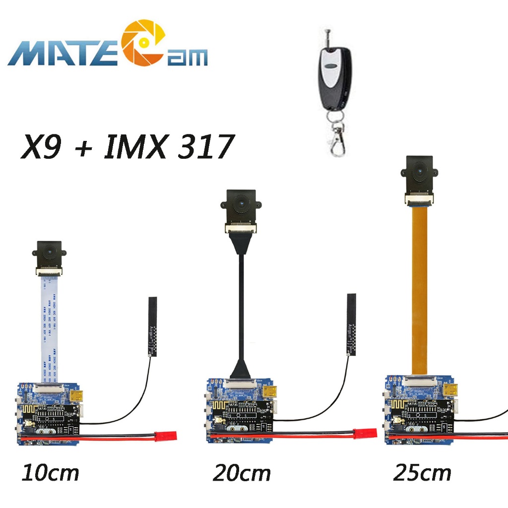 Matecam อย่างเป็นทางการ X9 พร้อม IMX317 10 ซม./20 ซม./25 ซม. 95 องศา ...