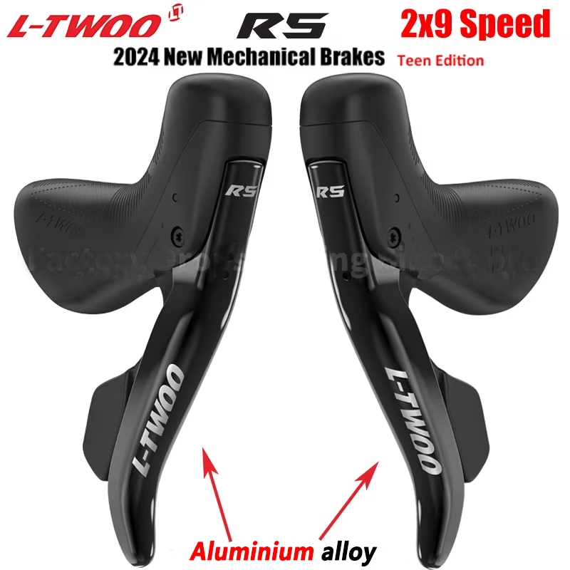 Ltwoo R5 จักรยานเสือหมอบไฮดรอลิกดิสก์เบรก Shifter Levers 2x9S ความเร็ว ...