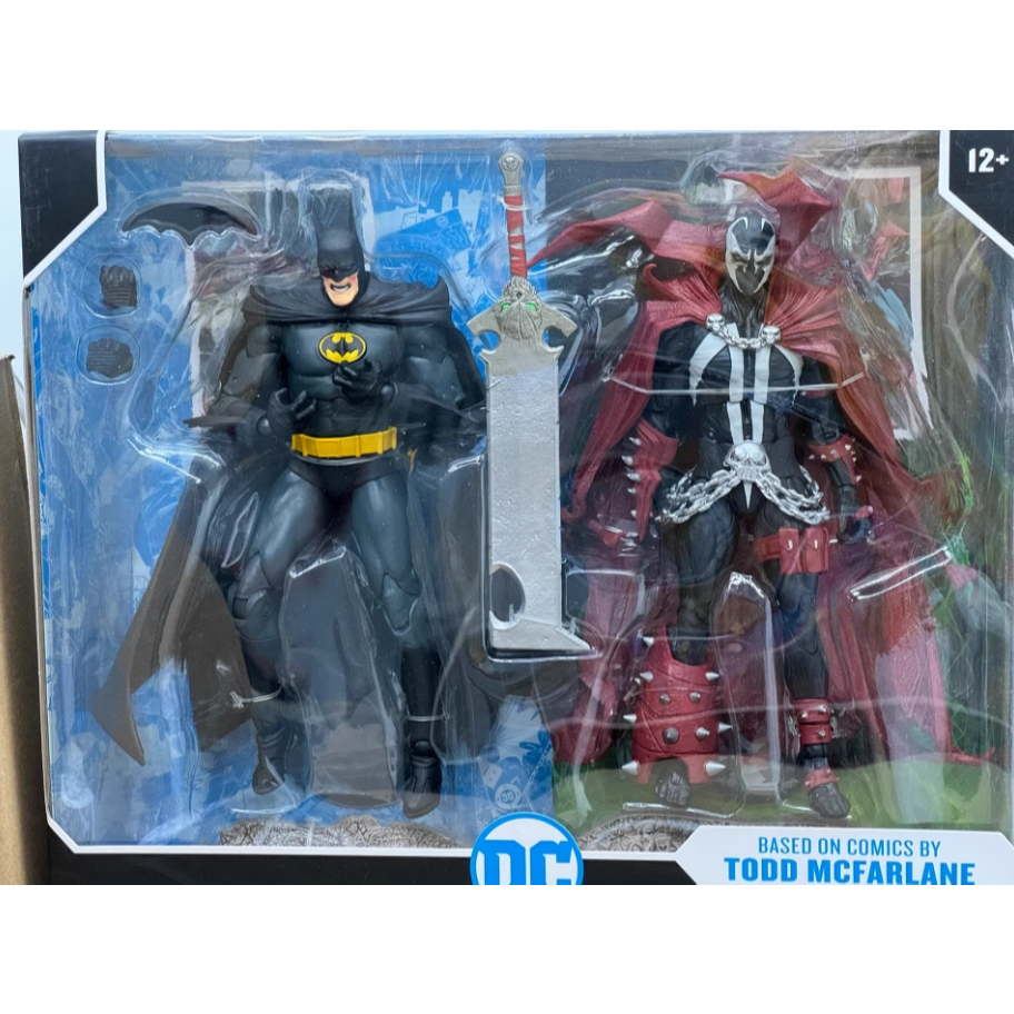 Mcfarlane Batman Spawn Double Action Figure Set | Shopee Thailand